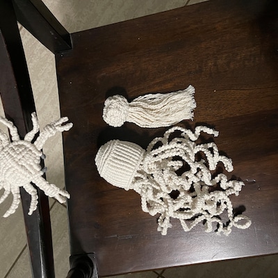 MACRAME PATTERN / Macrame Rug Tutorial / Round Mandala-inspired Rug ...