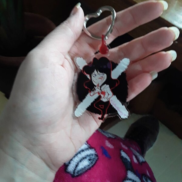 Creepypasta Chibi Acrylic Keychains Keyrings Charms - Etsy