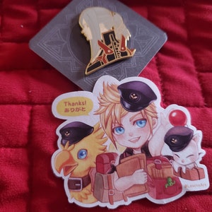 Final Fantasy VII Remake / FF7R Polygon Hard Enamel Pin | Etsy