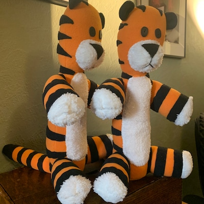 Stuffed Hobbes Plush Tiger 14 Character Collectable - Etsy