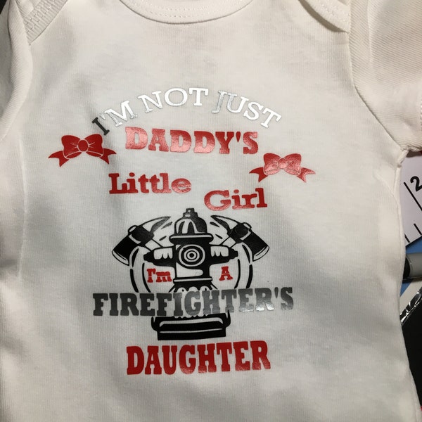 Firefighter's Daughter Svg Firefighter Svg Father's Day Svg Daddy Svg ...