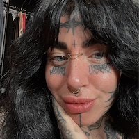 14k Rose Gold Nose Chain Nose Chain Nostril Chain Nasalang - Etsy