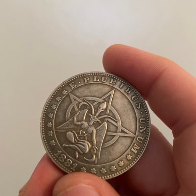 Baphomet Coin - Etsy
