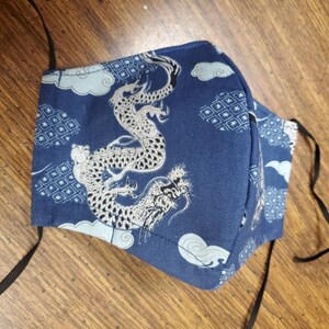 Crane blue curtain Japanese noren order made blue noren | Etsy