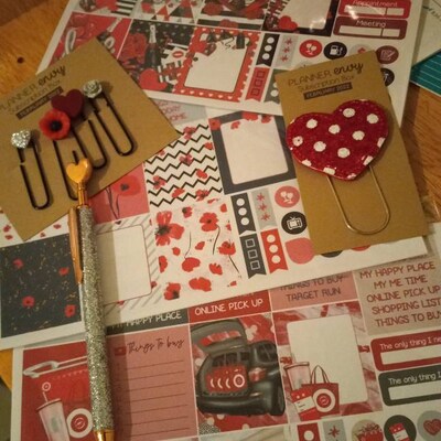 Planner Envy Subscription Box TRIAL. Planner Stickers, Planner Clips ...