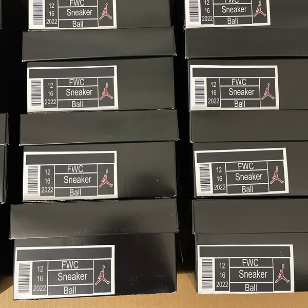 Shoe Box Label Template, SVG, DXF, Png, Canva, Ms Word Docx, PDF ...