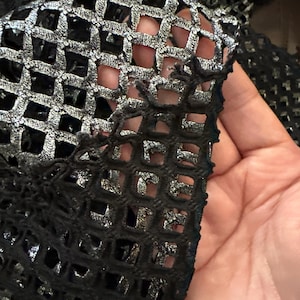 Classical Diamond Fishnet Mesh Fabric Multiple Colours 4 Way Stretch ...