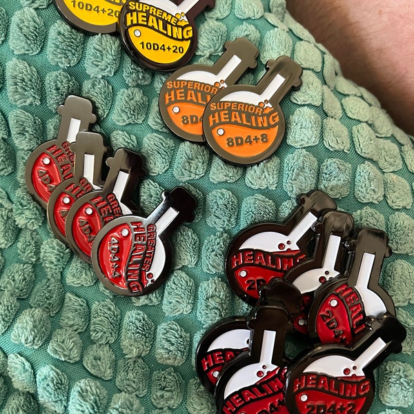 Potion of Healing Token for Dungeons and Dragons, Dnd, and Tabletop ...