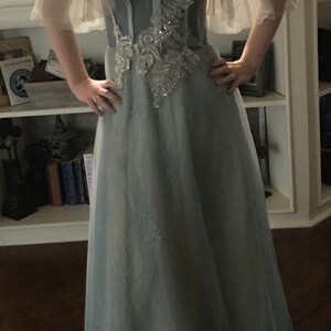 Infinity Tulle Prom Dress Long White Bridal Gown Lace Flower - Etsy