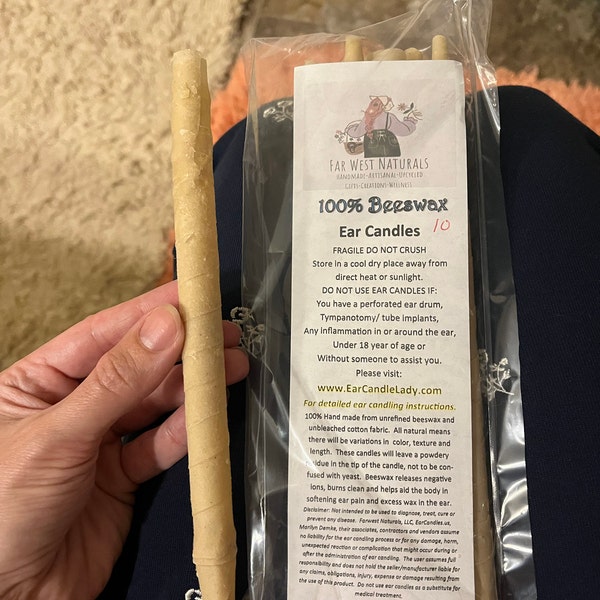 10 Pack Ear Candles - Etsy