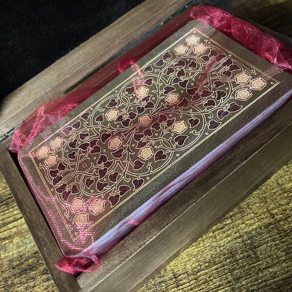 OOAK Wooden Keepsake Box, Wood Burned, Pyrography, Autumn, Fall, Leaves ...