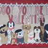Puppy Love - Valentines - February Bulletin Board Kit - Etsy