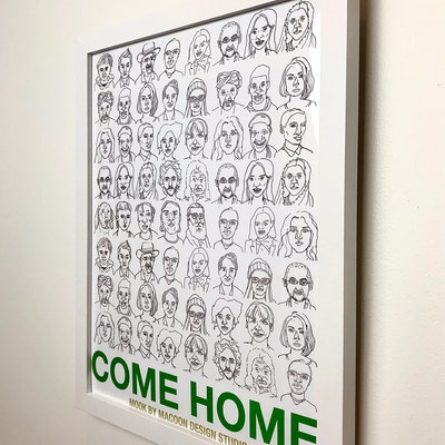 Large Unique Art Stickers, Sticker Set of 3, Original Design, Big Vinyl ...