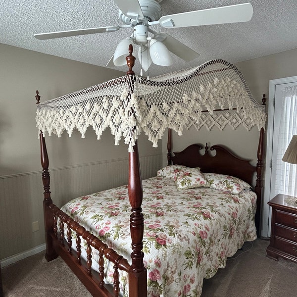 Double Diamond Arch Hand Tied Canopy (choose Size) - Etsy