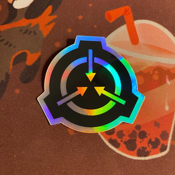 Blue WARNING Sign Poster / SCP Foundation / Unlimited Series POD - Etsy