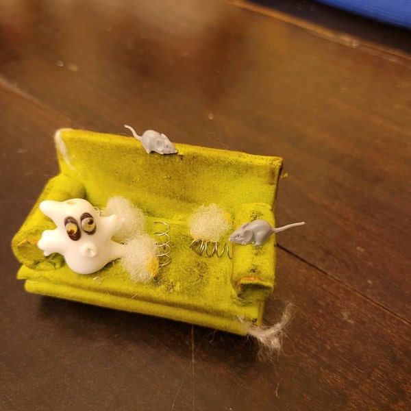Tiny Micro Mice Miniature Set of 6 | Animals Miniature for Dollhouse ...