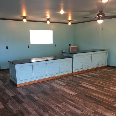 French Antique Repro Check Out Counter/ Reception Desk/ Cash Wrap ...