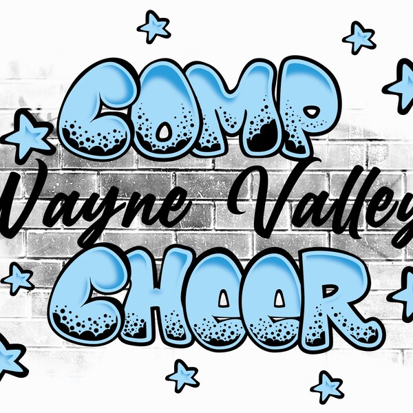 Bubble Graffiti Clipart Alphabet - Letters and Numbers - Pink, Blue ...