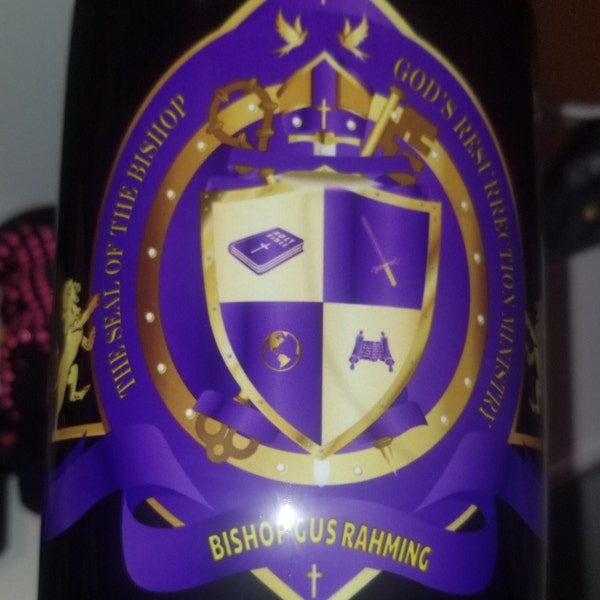 The Seal of the Bishop Vector Template 800, Editable Svg, High Quality ...