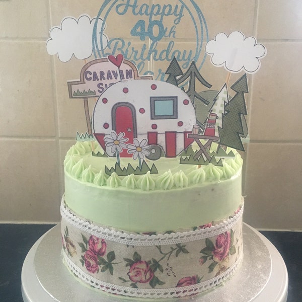 Caravan Birthday Card | Happy Birthday | Caravan Site | Caravan Love ...