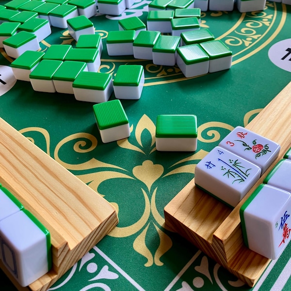Pack of 4 Extra Wide Mahjong Tile Racks - Etsy
