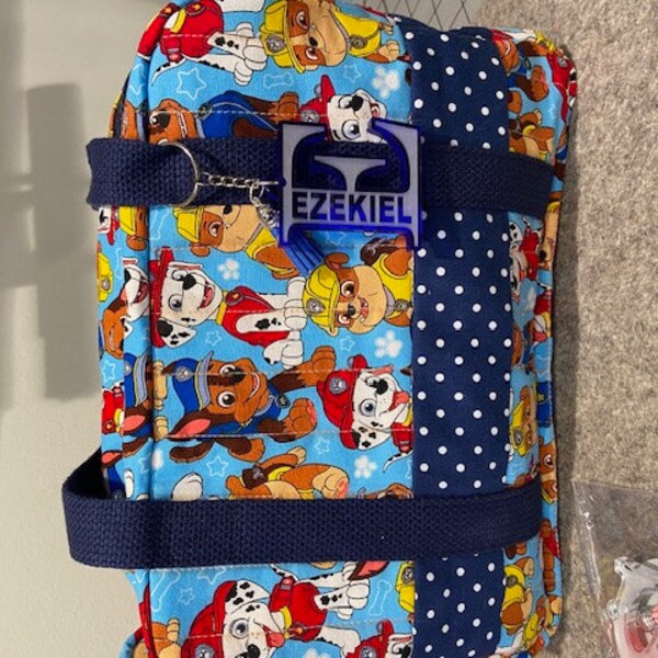 Kids Backpack Tag With Tassel, Personalized Custom Name Tag, Kids ...