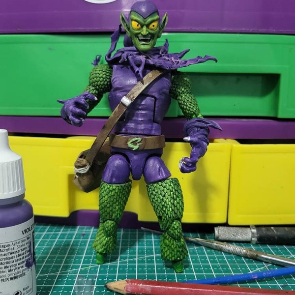 Unpainted Animated Green Menace Head Sculpt (FIGURE NOT INCLUDED) - Etsy