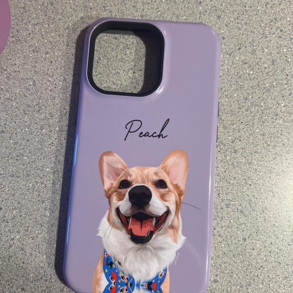 Custom Pet Drawing, Digital Drawing Pet Personalised Pet Drawing ...