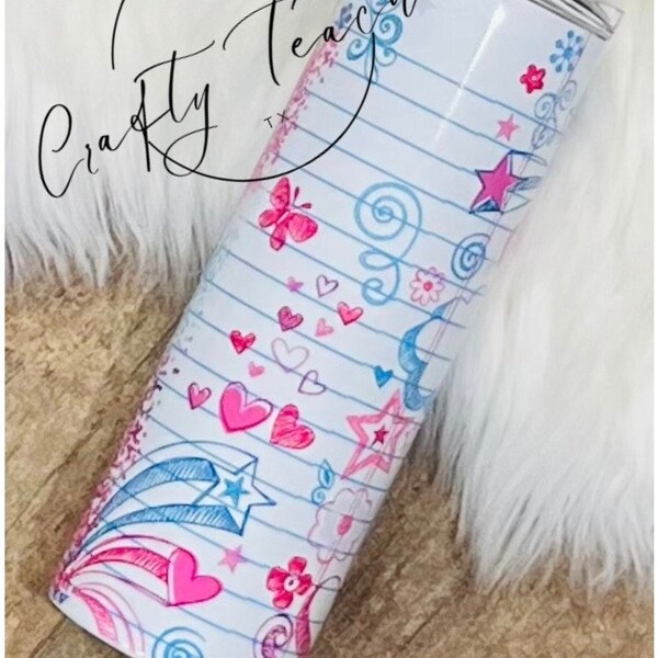 Teacher Sublimation Tumbler Wrap Design, Composition Notebook ...