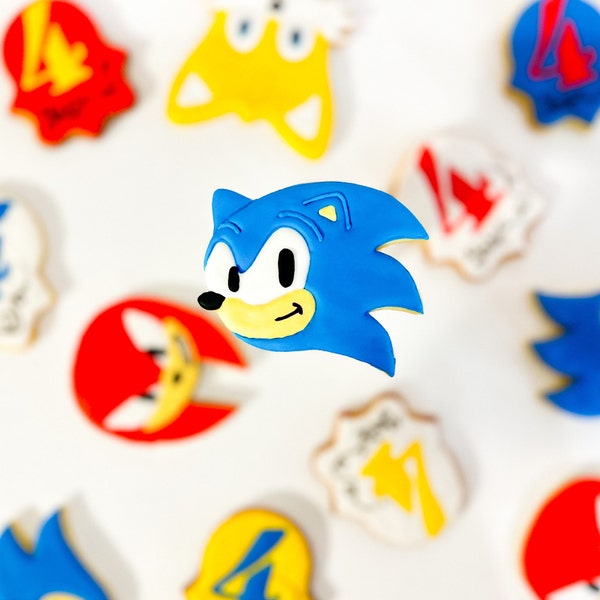 Sonic Tails & Knuckles Cookie Cutter Set - Etsy