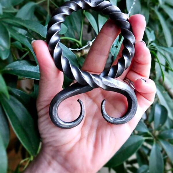 Hand Forged Troll Cross Belt Buckle - Etsy