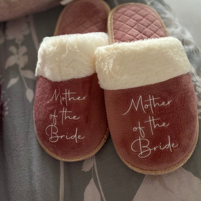 Personalised Slippers Ideal for Gifting NEW COLOURS ADDED - Etsy UK