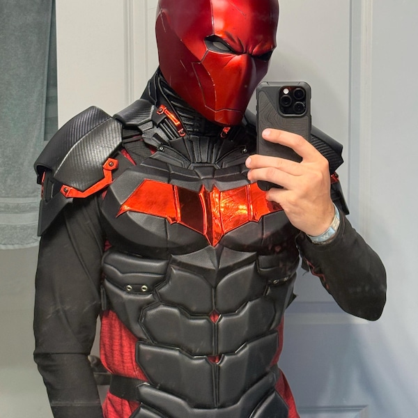 New Body Armor & Shoulder Red Hood Chest and Torso Cosplay / Custom ...