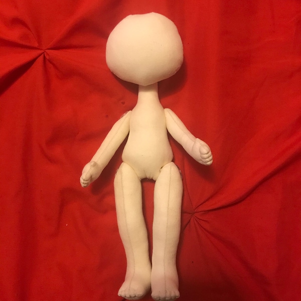 Body Doll 10 in Body Imagination Doll Bodies DIY Rag Doll Textile Doll ...