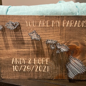 Iowa State String Art Iowa State Map State String Art Iowa | Etsy