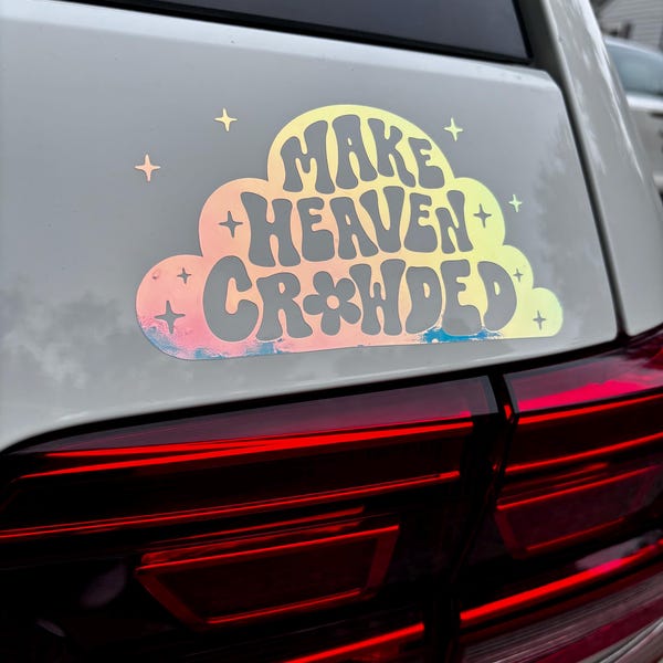 Retro Religious Car Vinyl Decal - Religious Car Window Decal Sticker ...