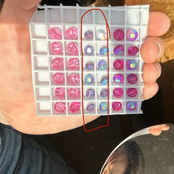 12mm, Vitrail Light, Art 5300, Round , Fancy Tipped Bead, 12 Beads, 72 ...