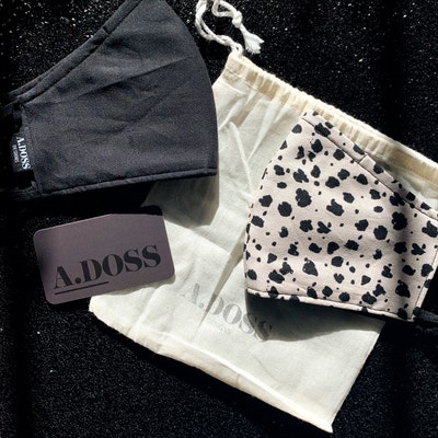 Faded Gray Face Mask - Etsy