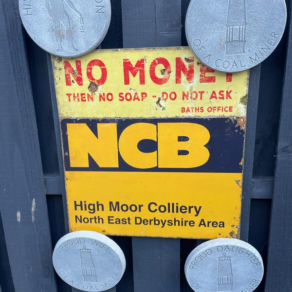 Personalised NCB British Coal Colliery Coal Mining Sign - Etsy UK