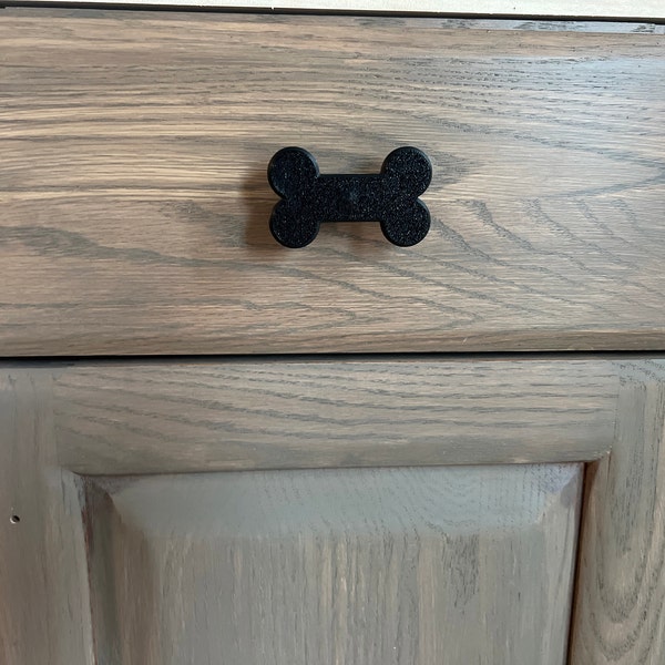 Dog Bone Drawer Knob Pull, Kitchen Cabinet Knob, Dresser Handle ...
