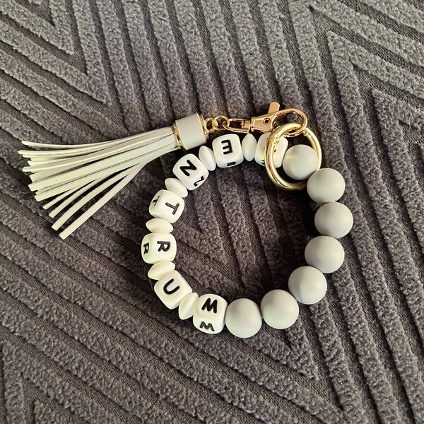 Personalized Teacher Tags, Name Tags and Keychains, Durable Beaded ...