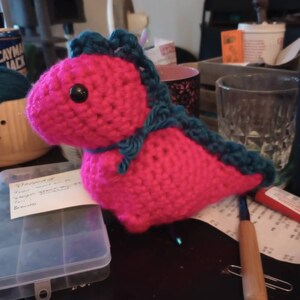 Dinosaur Jurassic World No Sew Crochet Pattern, No Sew Amigurumi ...