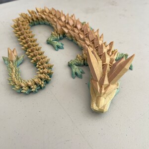 Crystal Dragon Cinderwing3d, STL File for 3D Printing,, STL Print Files ...