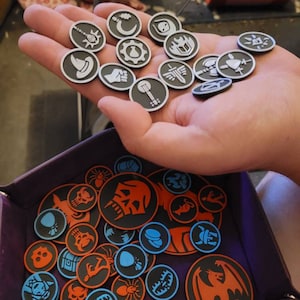 Dnd Monster Token Set of 30 3D Printable STL Download for 5E D&D ...