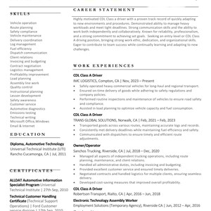 Federal Resume CV Template ATS, Usa Jobs Professional Resume, Resume ...