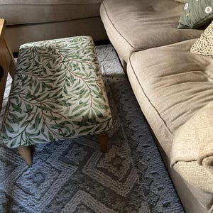 Large Footstool, Upholstered Coffee Table, Foot Stool, Ottoman, Various ...