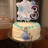 Frozen Snowflake Cake Topper Handmade Frozen Party Girl Snowflakes ...