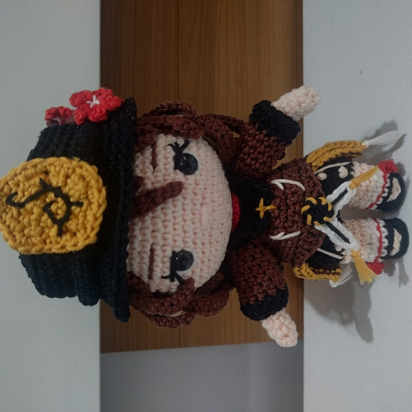 Crochet PDF Pattern: "hu Tao & Boo Tao" Chibi Amigurumi - Etsy