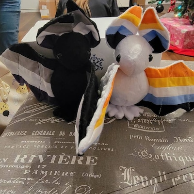 Aroace Batling Stuffed Plush Bat, Made to Order, Doll, Plushie, Softie ...
