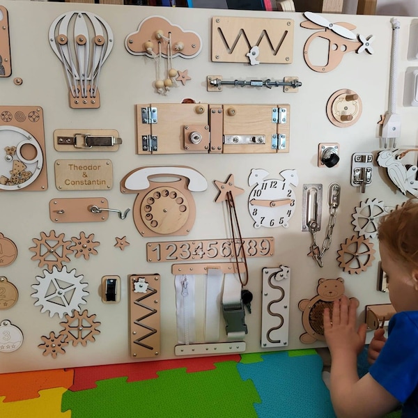 Busy Board Dementia Activities for Senior Occupational Therapy Dementia ...